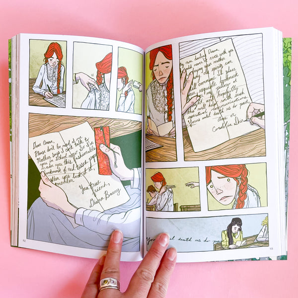 Anne of Green Gables: A Graphic Novel by Mariah Marsden and Brenna Thu ...