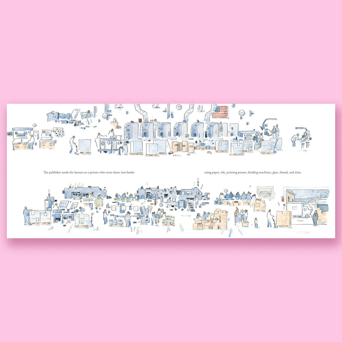 Here Is a Book by Elisha Cooper – Collage Collage