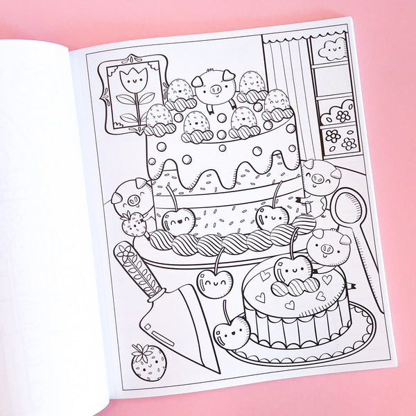 Mangatopia: Tiny Kawaii: A Spectacularly Adorable Coloring Book of Ani ...