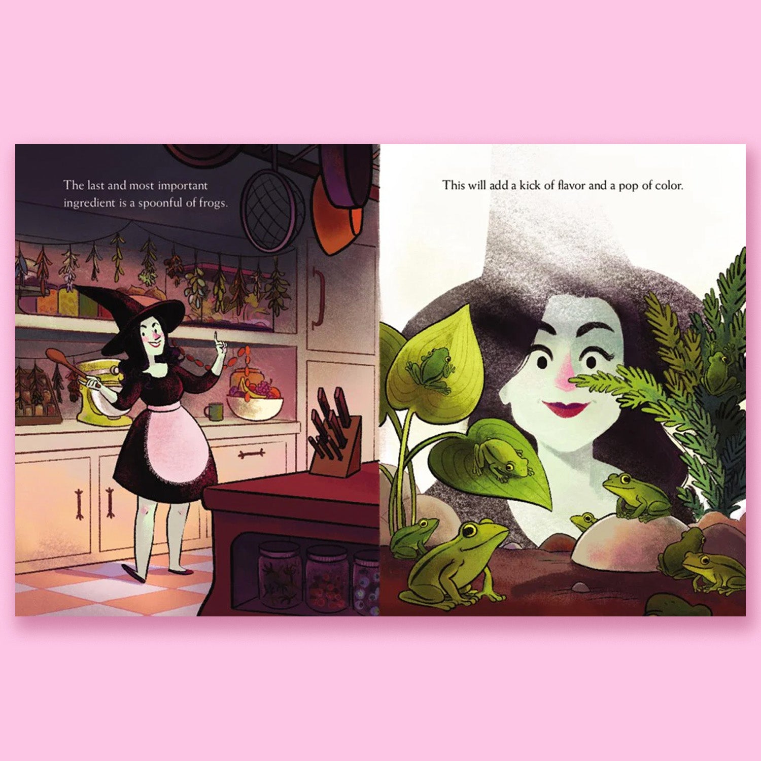 A Spoonful of Frogs by Casey Lyall and Vera Brosgol – Collage Collage