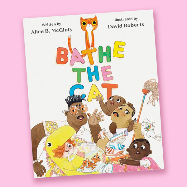 Bathe the Cat by Alice B. McGinty and David Roberts – Collage Collage