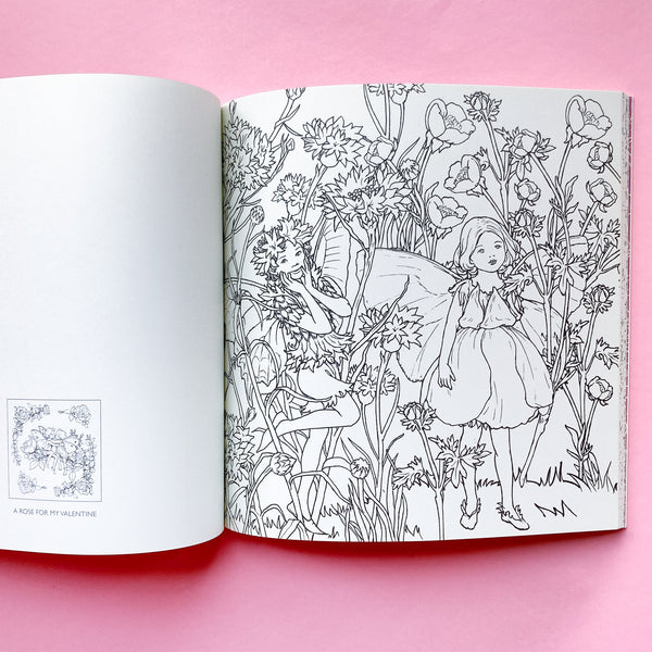 cicely mary barker coloring pages free