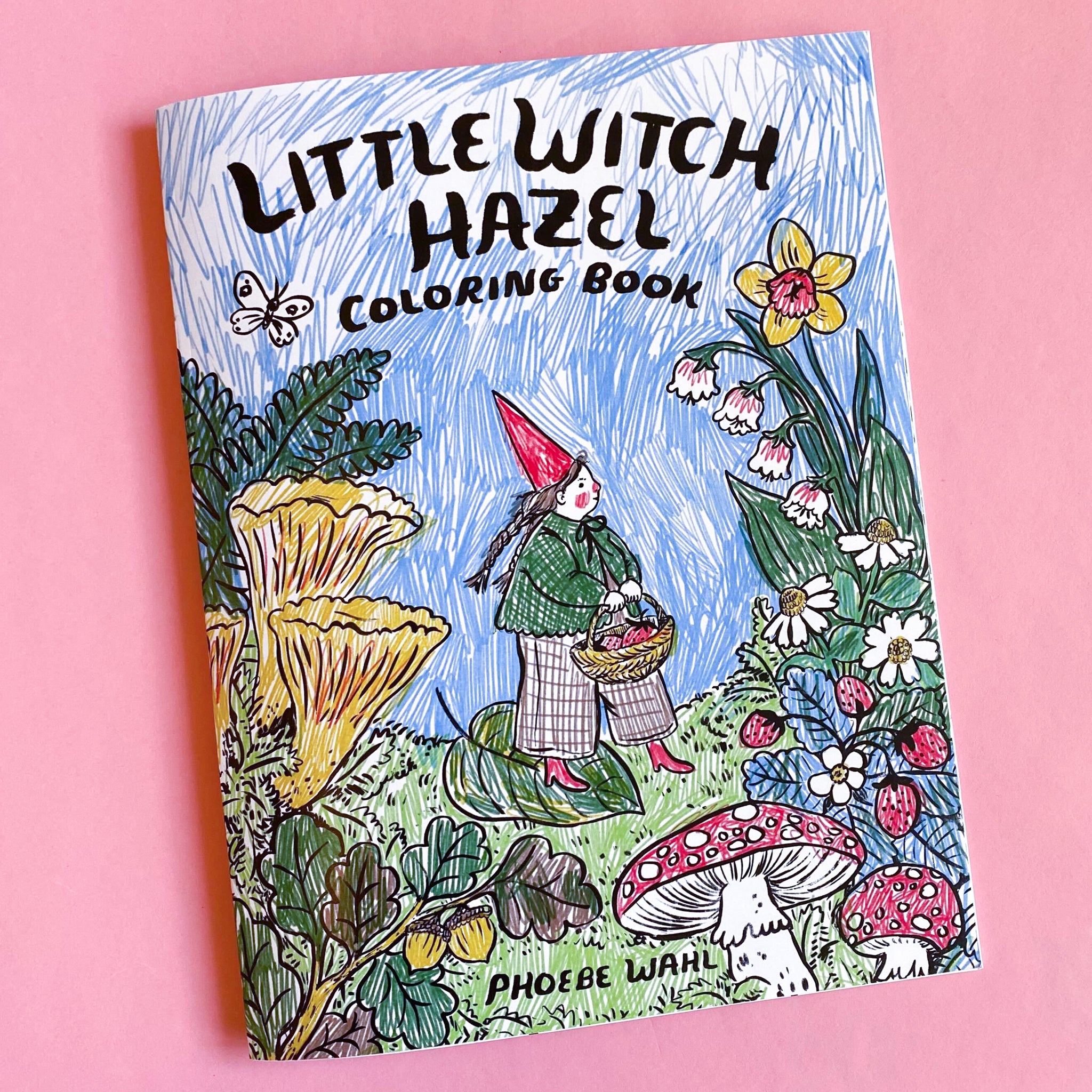 little witch hazel coloring book
