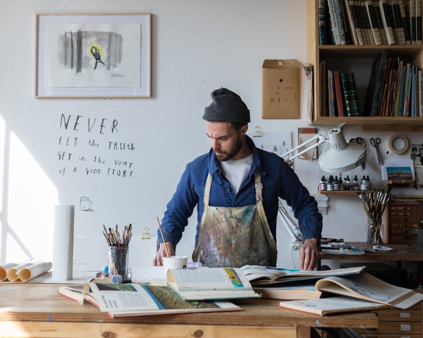 Oliver Jeffers – Collage Collage
