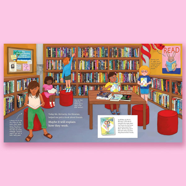 Books Make Good Friends: A Bibliophile Book by Jane Mount – Collage Collage