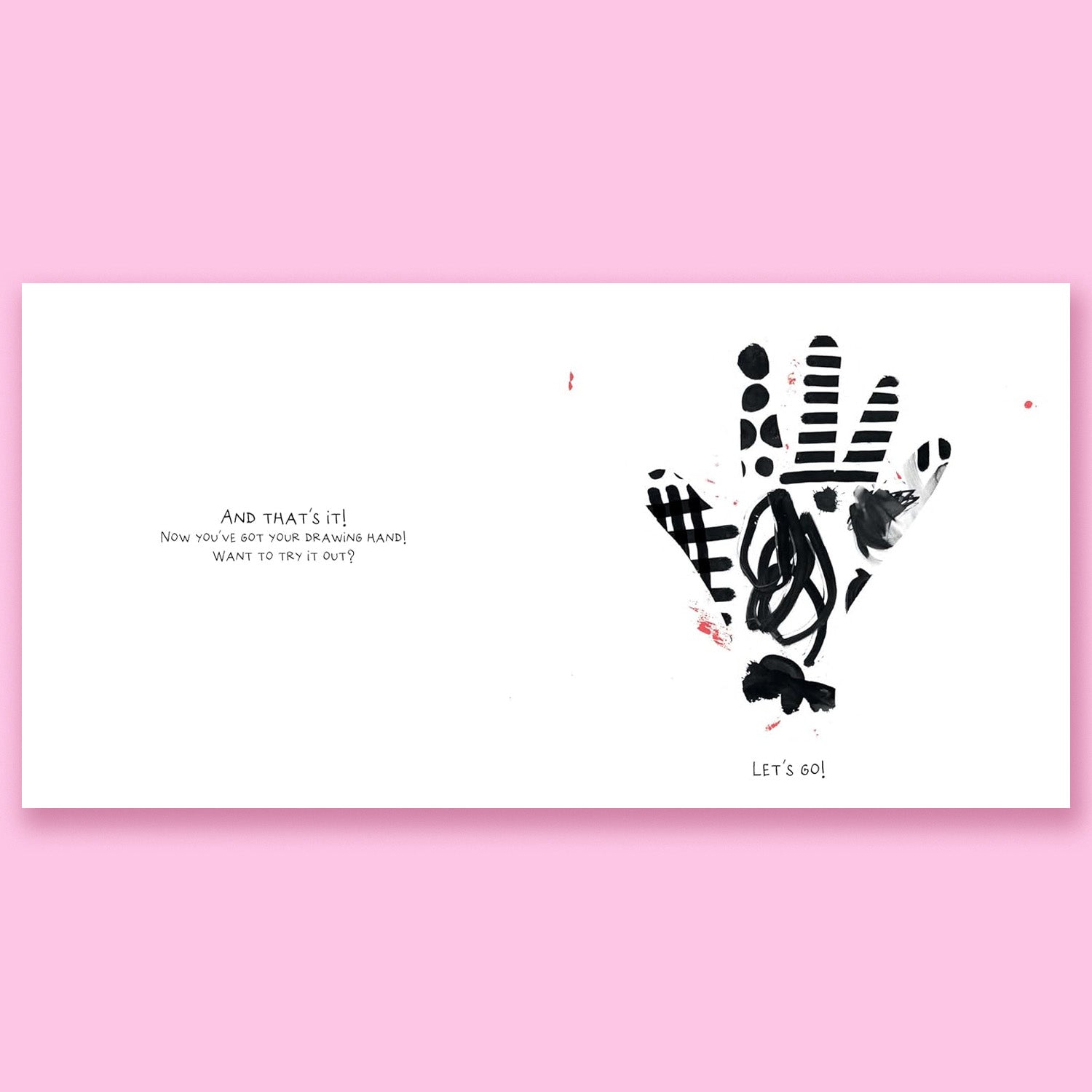 Dot! Scribble! Go! by Herve Tullet – Collage Collage