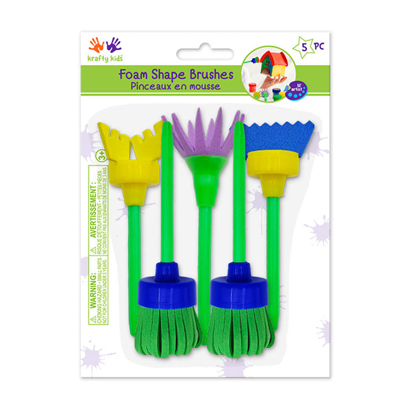 Foam Shape Brushes – Collage Collage