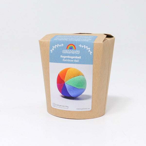 Grimm's Soft Rainbow Chime Ball – Collage Collage