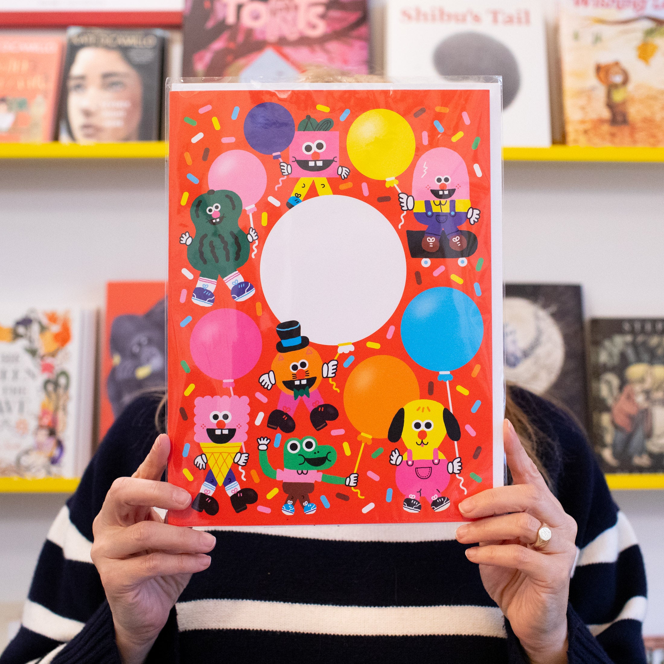 Gros / Big Party Giant Greeting Card – Collage Collage