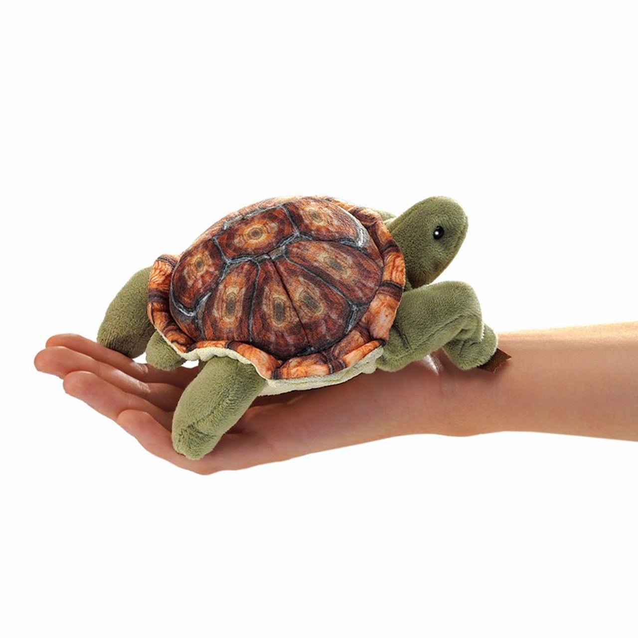 Mini Tortoise Finger Puppet – Collage Collage