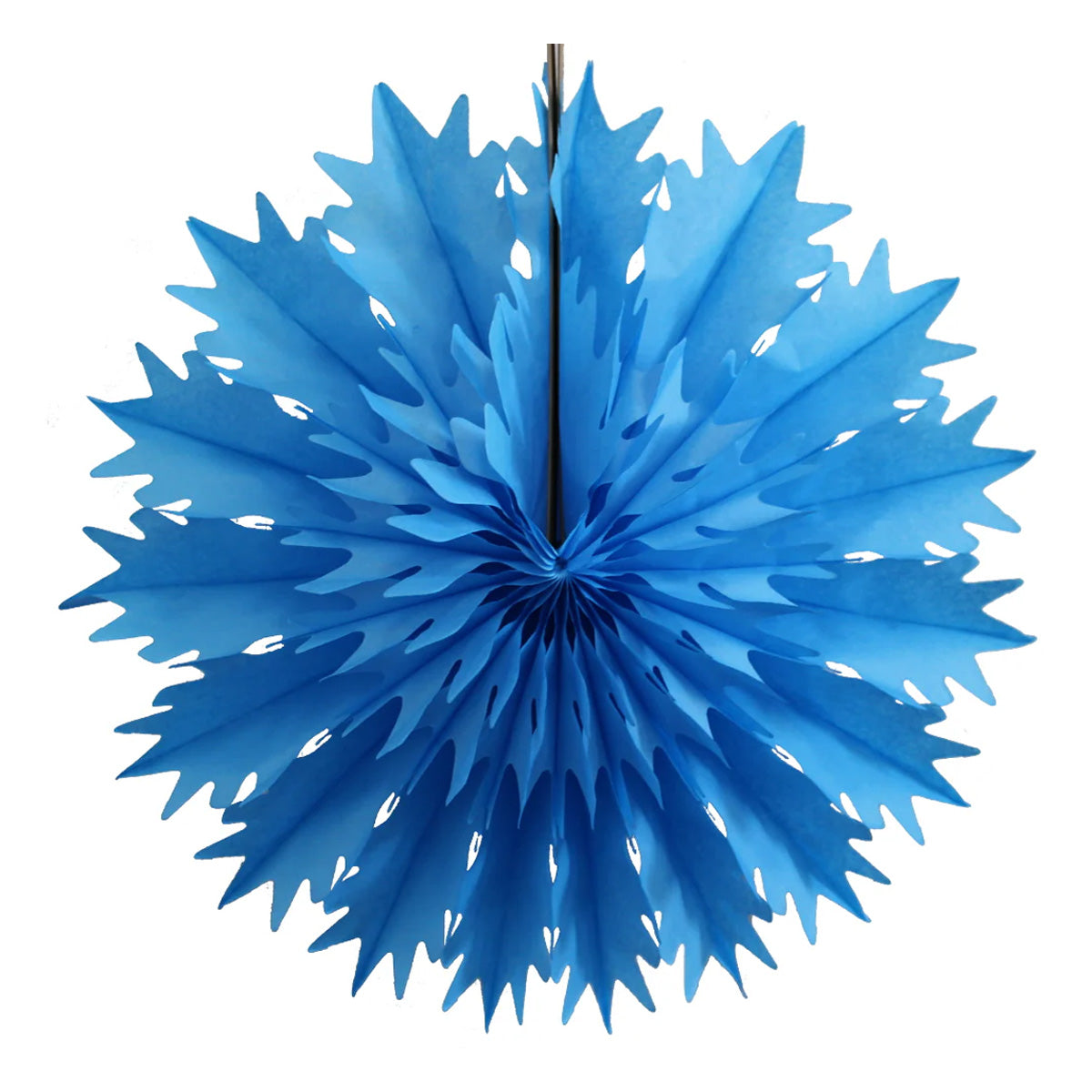 Paper Snowflake Decoration - Turquoise, 19 inch – Collage Collage