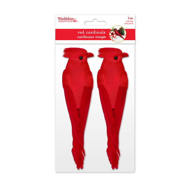 Red Cardinals Birds with gator clip – Collage Collage