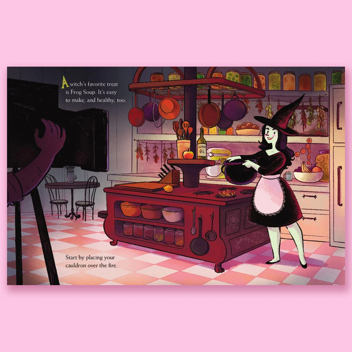 A Spoonful of Frogs by Casey Lyall and Vera Brosgol – Collage Collage