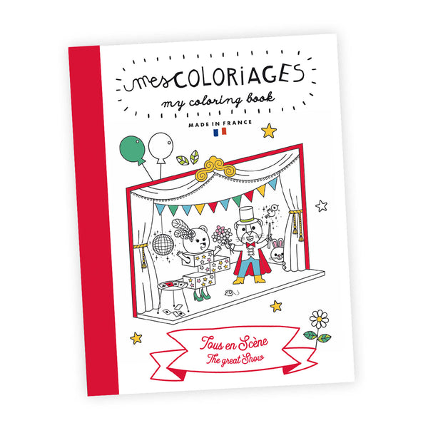 Theater / The Great Show Coloring Book – Collage Collage