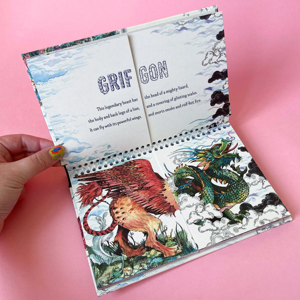 Myth Match Miniature: A Fantastical Flipbook of Extraordinary Beasts ...