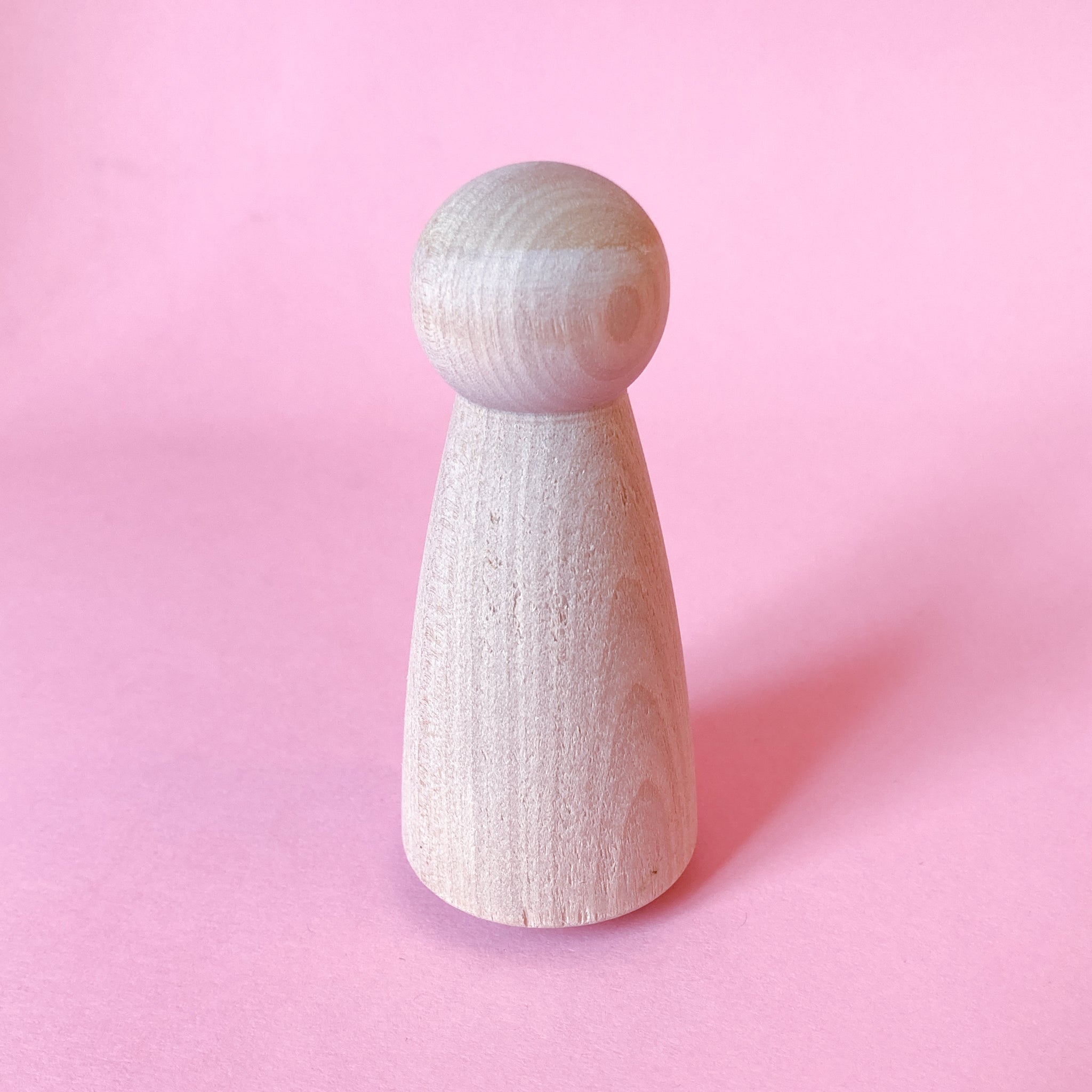 Peg Dolls - Tapered Classic, Large 3 1/2" (or 3.5") – Collage Collage