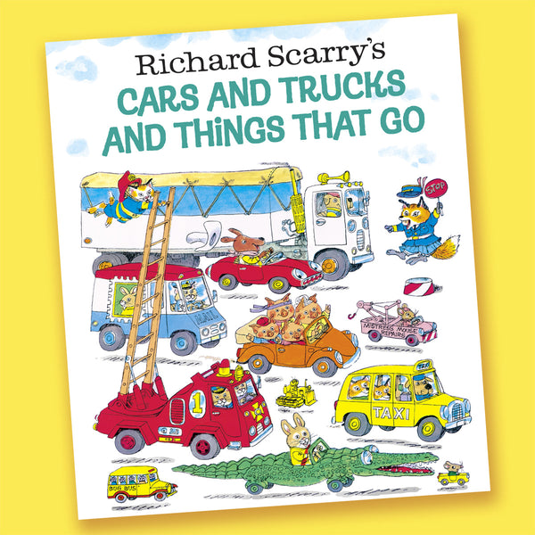 Richard Scarry's Cars and Trucks and Things That Go by Richard Scarry ...