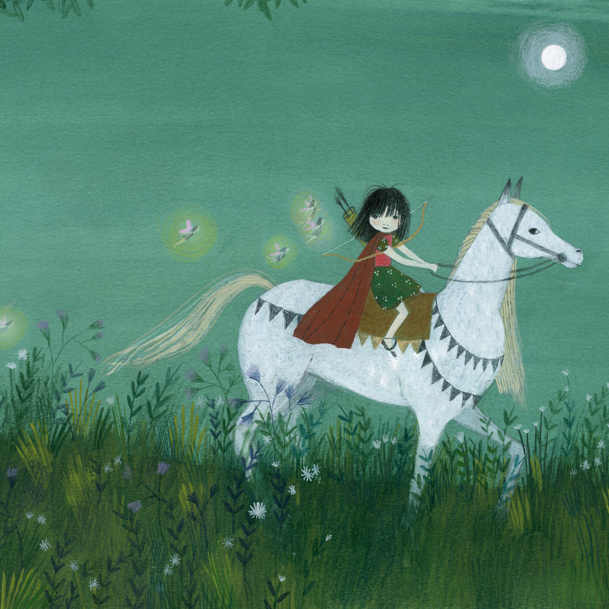 Julie Morstad - Sadie Print – Collage Collage