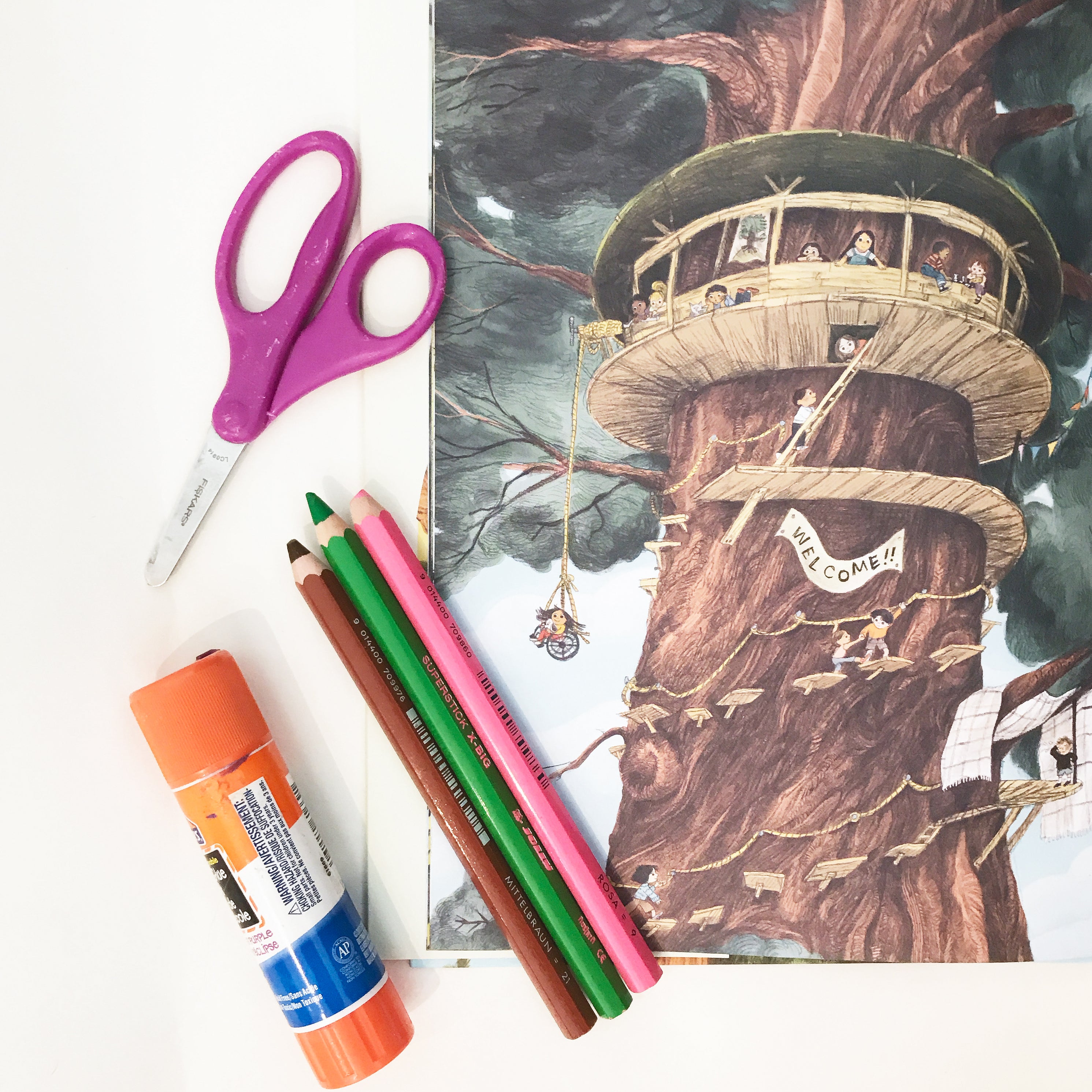 Mini Make “Everything You Need for A Treehouse” | Online Art Class for ...